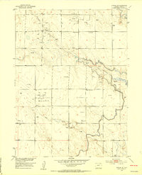 1951 Map of Atwood NE, Logan County, CO — High-Res | Pastmaps